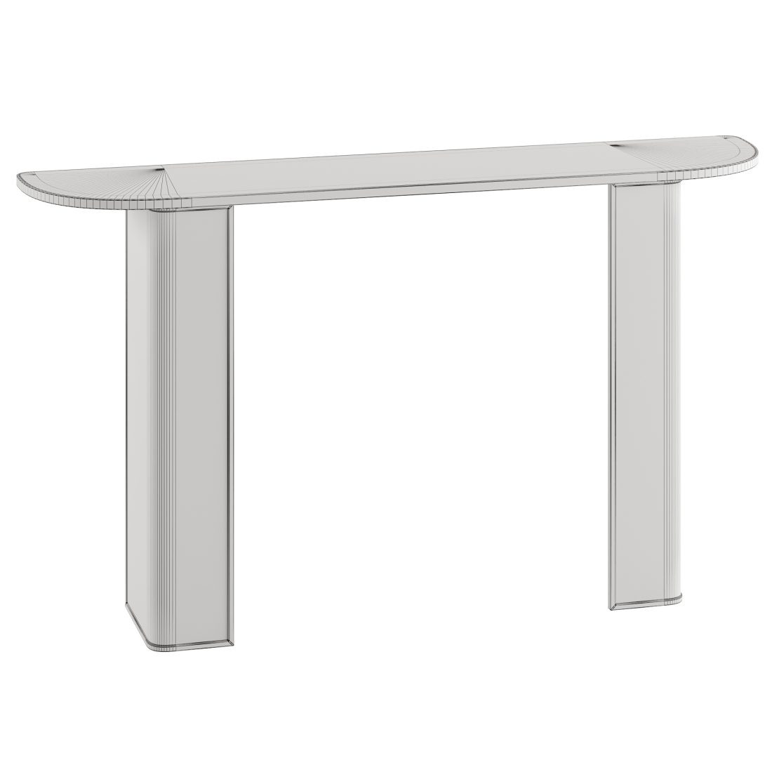 Litfad - Trendy Stone Console Table With Two-sided 3D Model for VRay ...