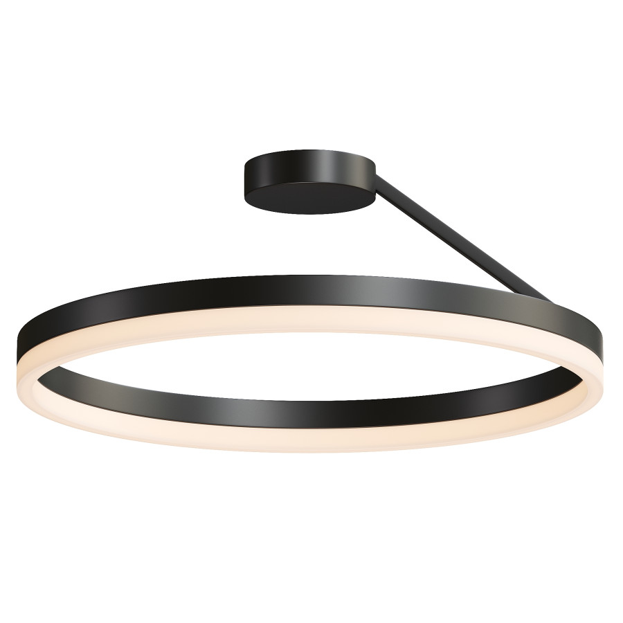 Nordic Led Geometry Circle Ceiling Light - 3D Model for Corona
