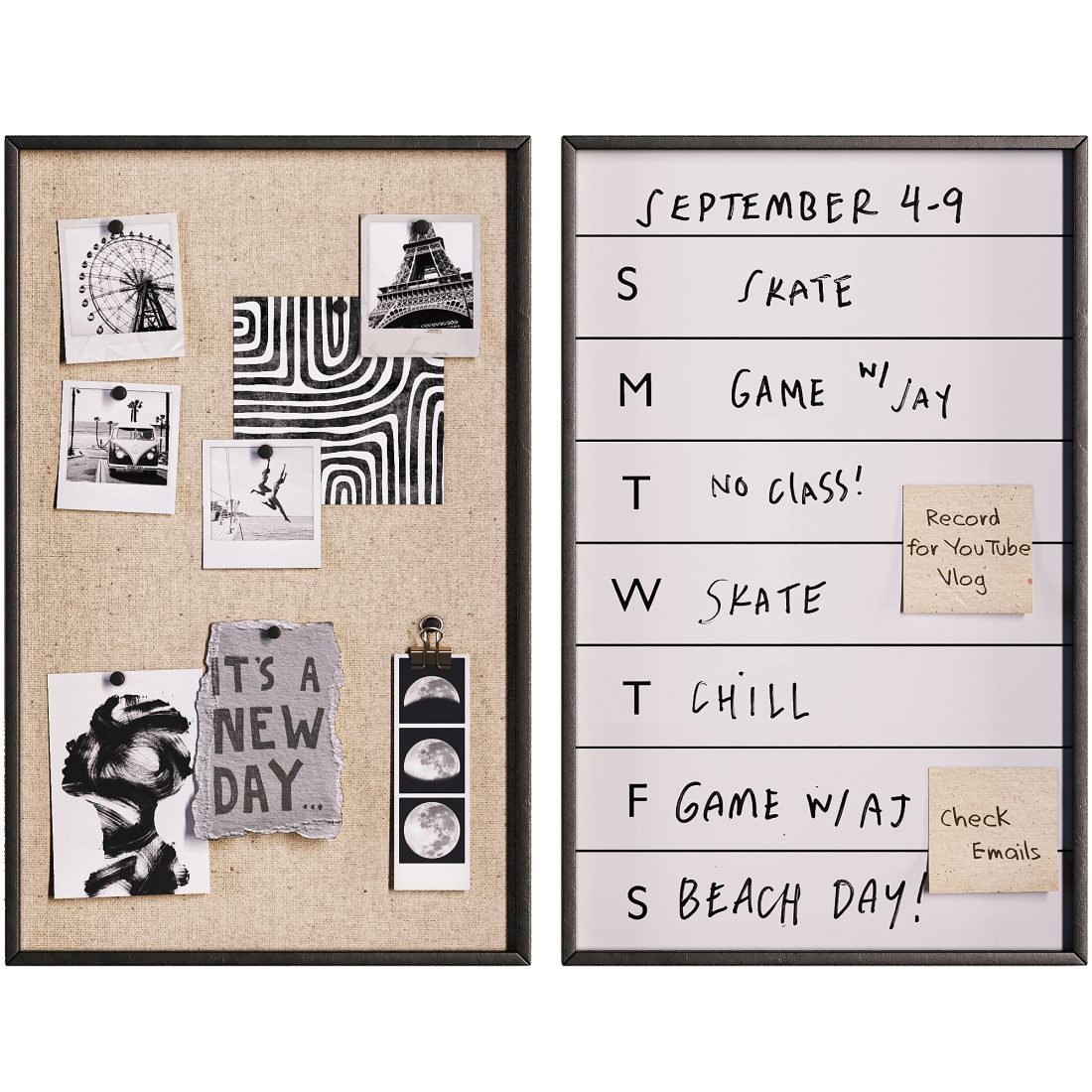 Pottery Barn Foley Wall Calendar And Pinboard For - 3D Model for VRay ...