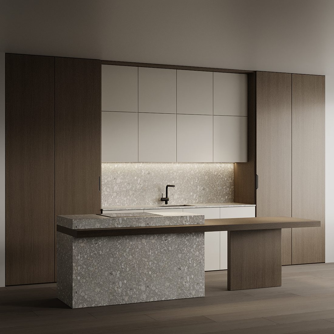 Kitchen 37 3D Model for VRay, Corona | CGMood