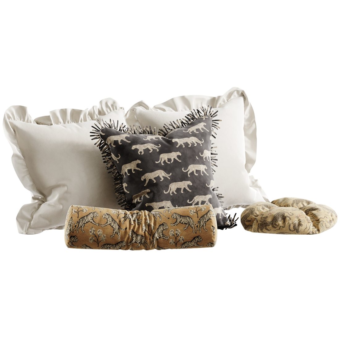 Pillow Set 03 3D Model for Corona | CGMood