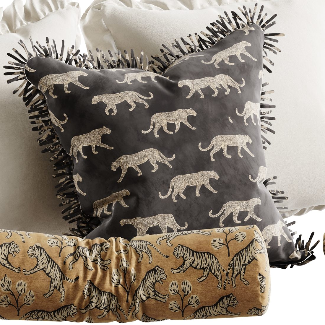 Pillow Set 03 3D Model for Corona | CGMood