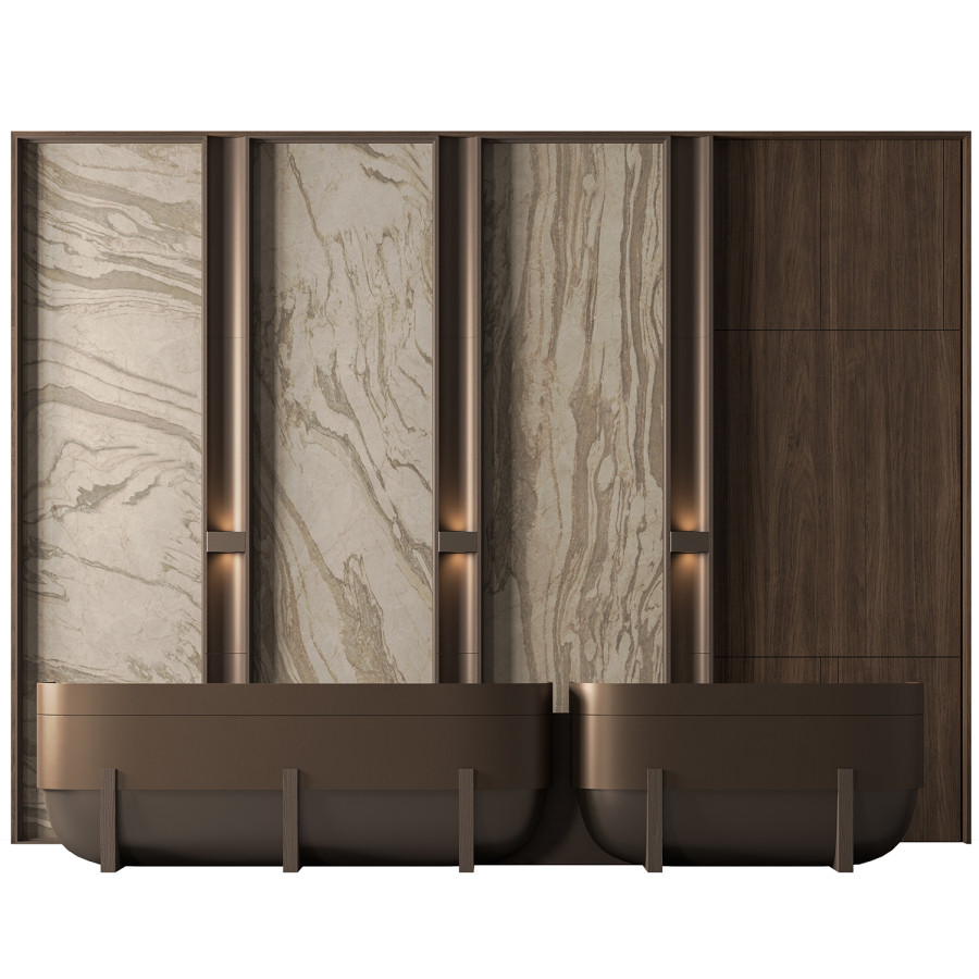 Reception - Office Furniture 824 3D Model for VRay, Corona | CGMood