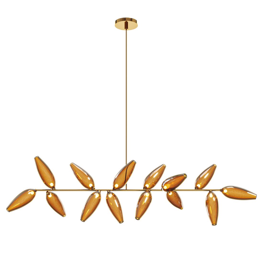 Gem Branch Chandelier 14 3D Model for VRay | CGMood