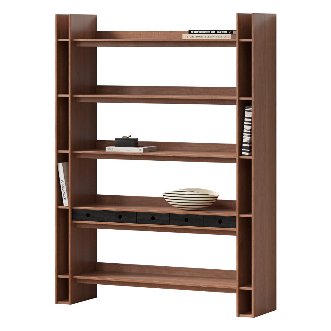 Cb2 Genova Bookcase By Gianfranco Frattini 3D Model for VRay, Corona ...