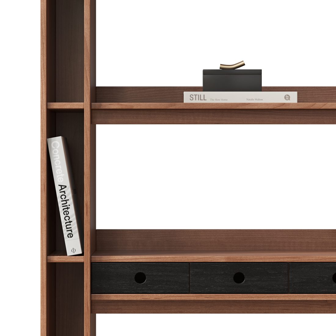 Cb2 Genova Bookcase By Gianfranco Frattini 3D Model for VRay, Corona ...