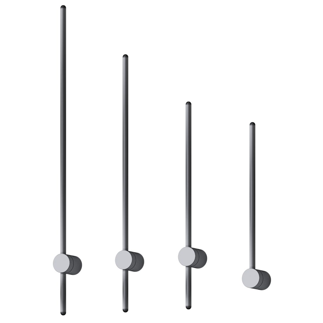 Modern Minimalist Linear Sconce - Create White 3D Model for VRay ...