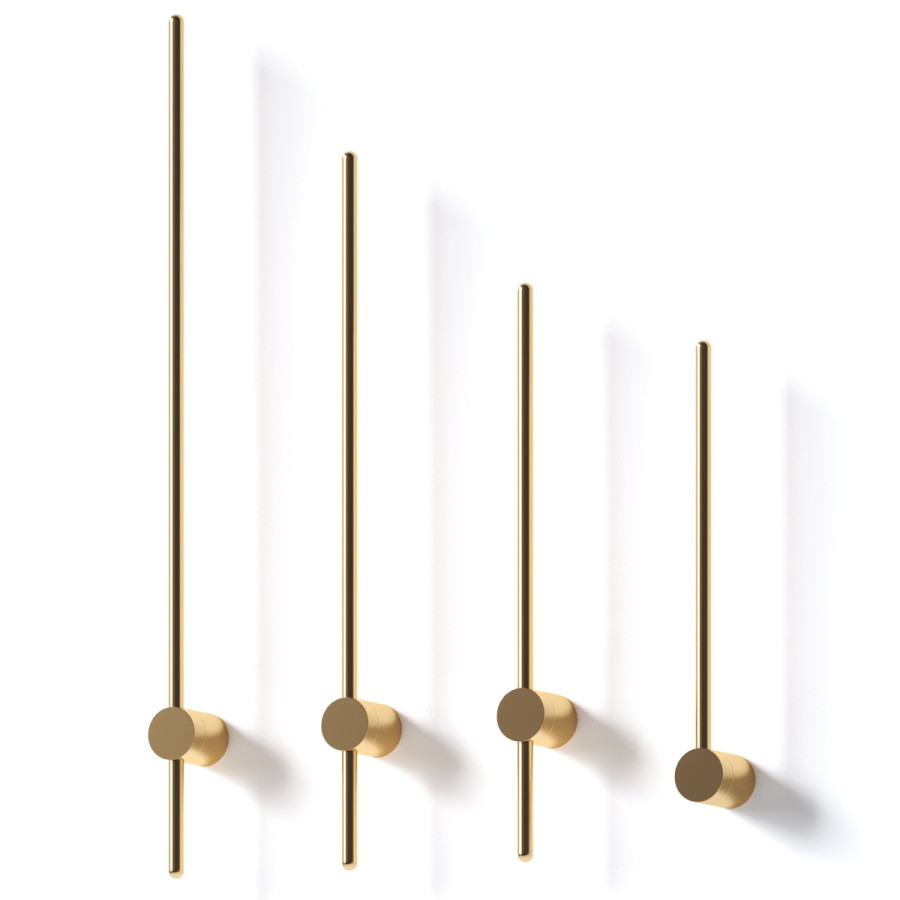 Modern Minimalist Linear Sconce - Create White 3D Model for VRay ...