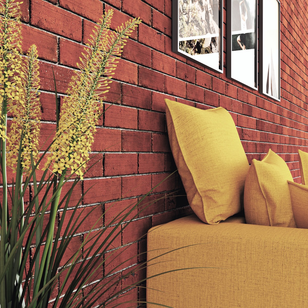 Red Bricks - 3D Model for