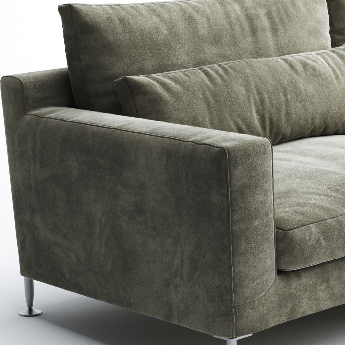 B&b Italia Harry Sofa - 3D Model for VRay, Corona