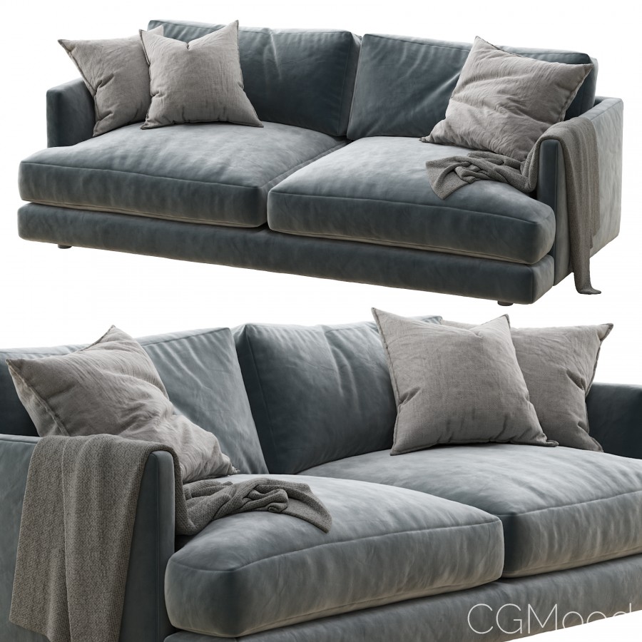 Haven Sofa (84) - 3D Model for Corona