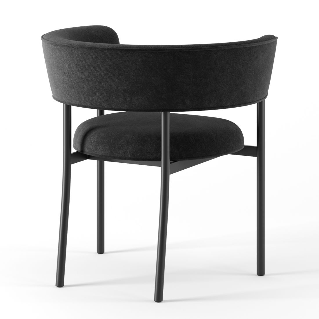 Font Regular Chair Armrest By Mobel Copenhagen - 3D Model for Corona