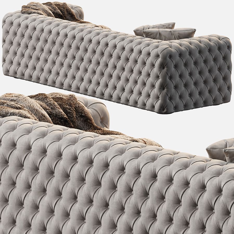 Chelsea Sofa Dv Home Collection 3D Model for VRay, Corona | CGMood