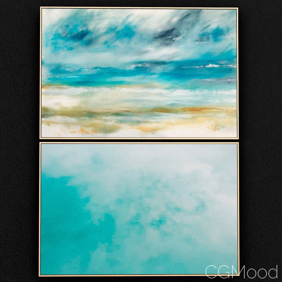 Ocean Frame - 3D Model for VRay