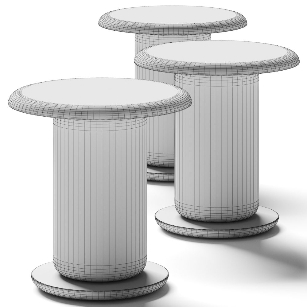 Maami Home Bubble Coffee Table - 3D Model for VRay, Corona