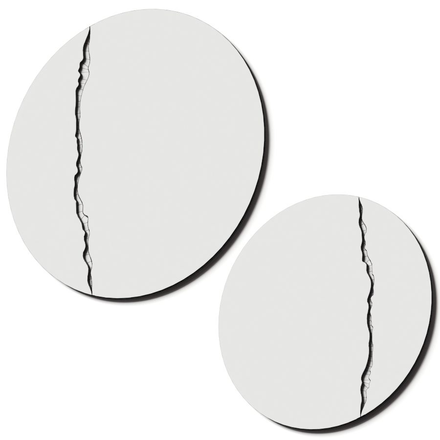 Reflex Impact Wall Mirrors 3D Model for VRay, Corona | CGMood
