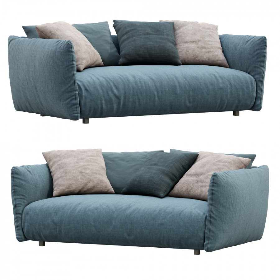 Meridiani Sofa Scott - 3D Model for Corona