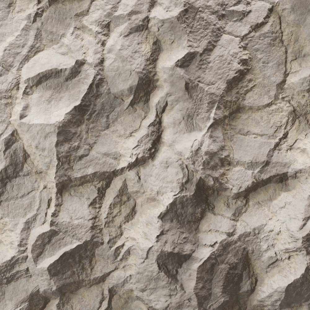 Rock Cliff Wall №35 - 3D Model for Corona