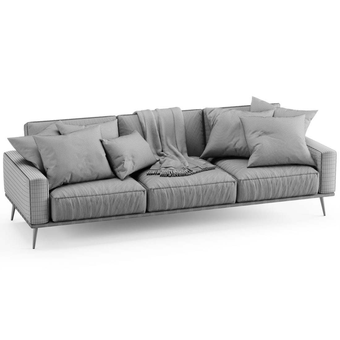 Boconcept Carlton Sofa 3D Model for Corona | CGMood