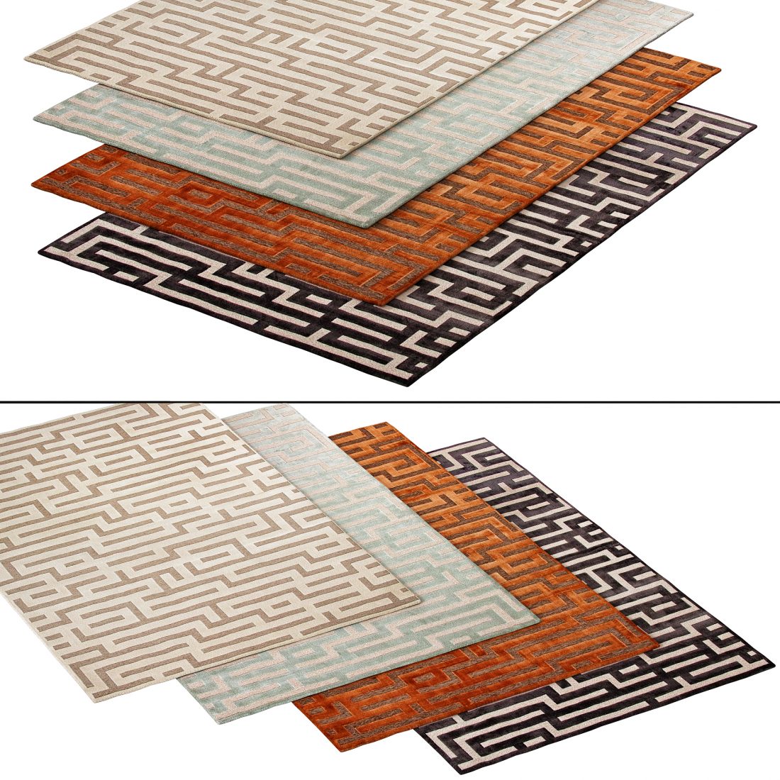 Carpet 117 - 3D Model for VRay