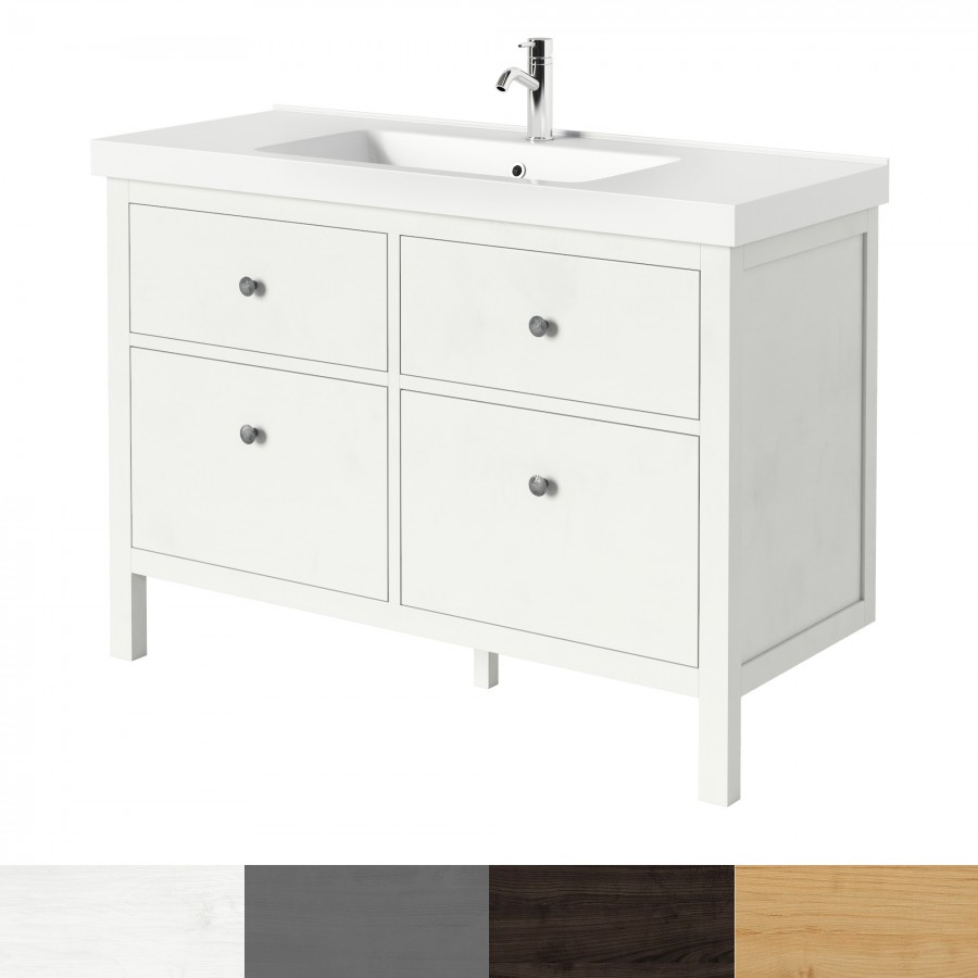 IKEA HEMNES ODENSVIK Sink Cabinet With 4 Drawers - 3D Model for VRay ...