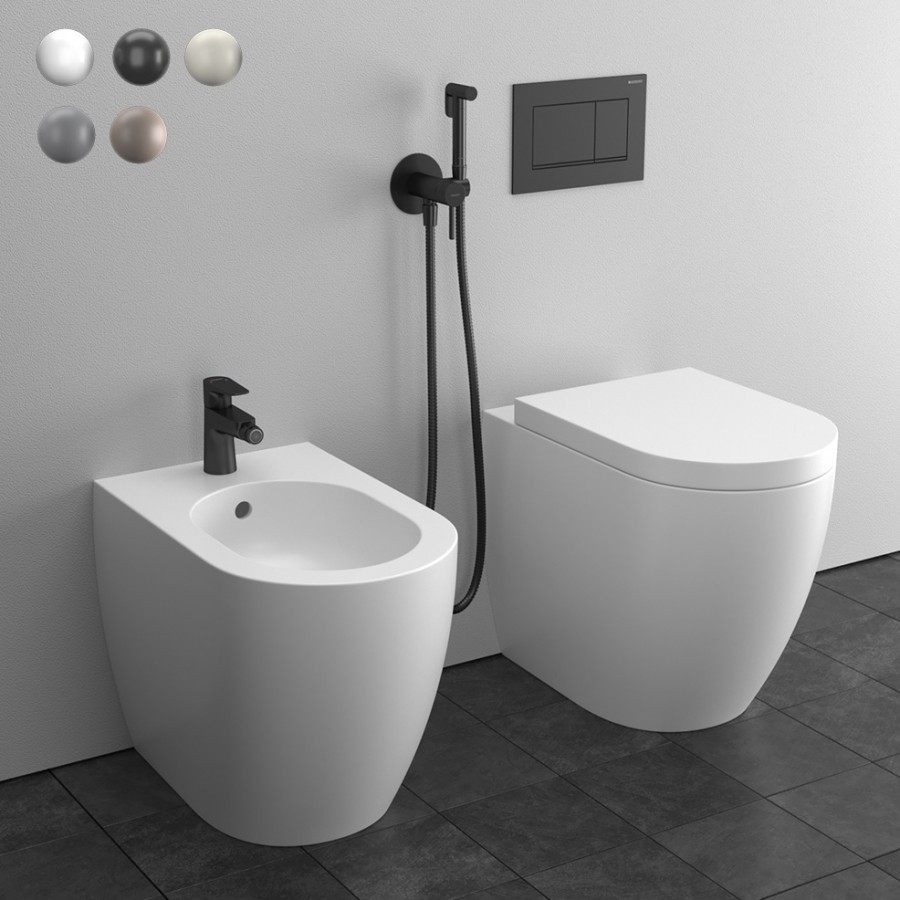 Cielo Shui Comfort Back To Wall Wc/bidet - 3D Model for VRay, Corona
