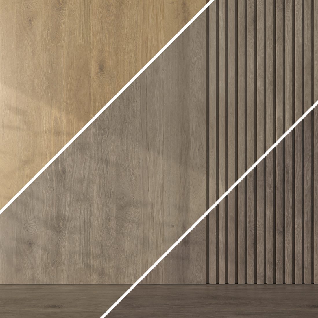 Oak Textures 018 - 3D Model for VRay, Corona