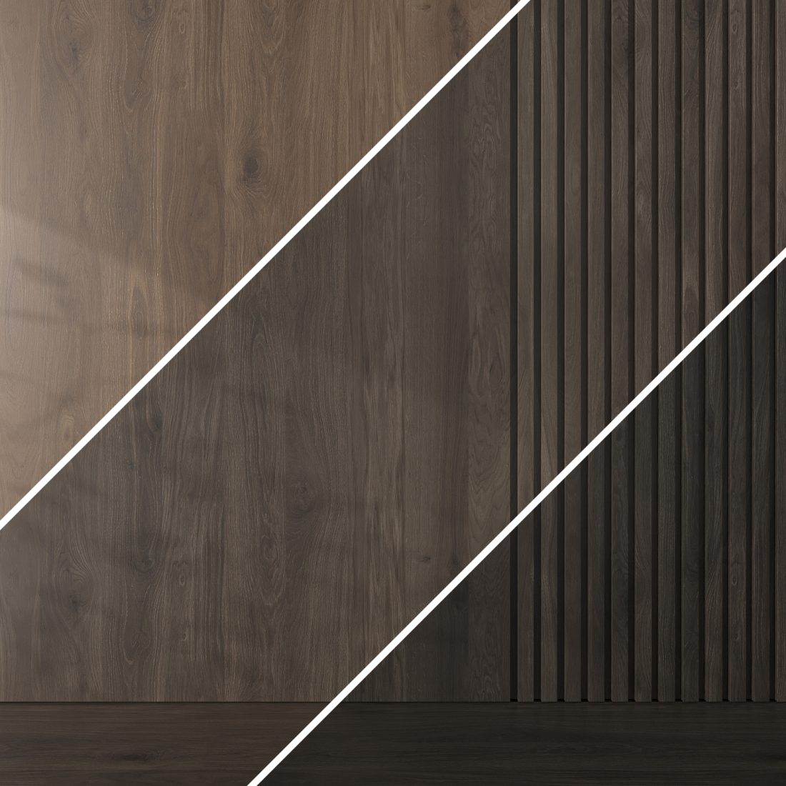 Oak Textures 018 - 3D Model for VRay, Corona
