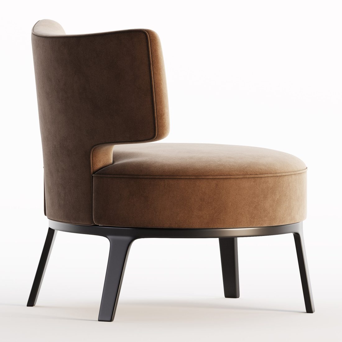 Drop Easy Chair By Flexform 3D Model for VRay, Corona | CGMood