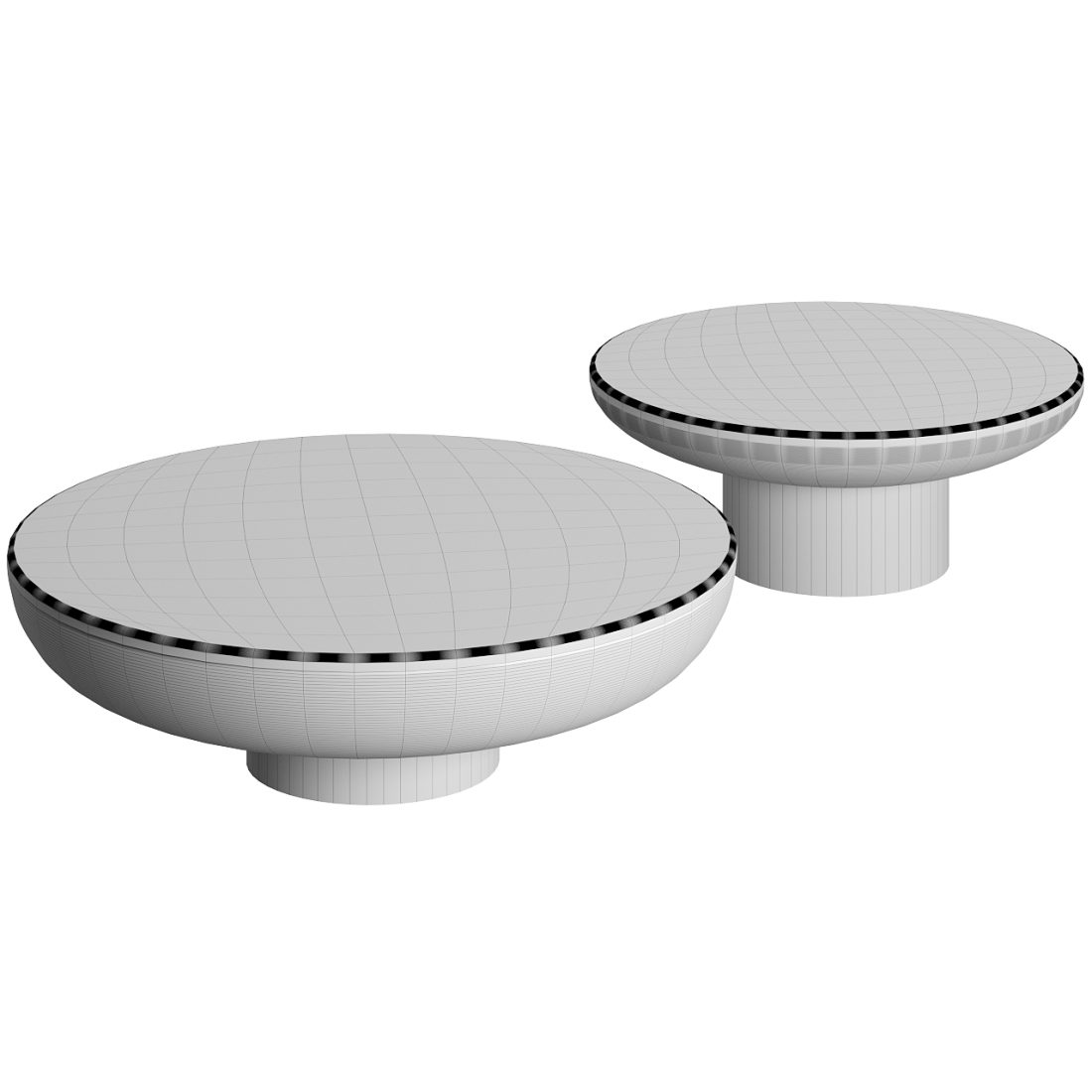 Tambor Tables By Se Collections - 3D Model for Corona