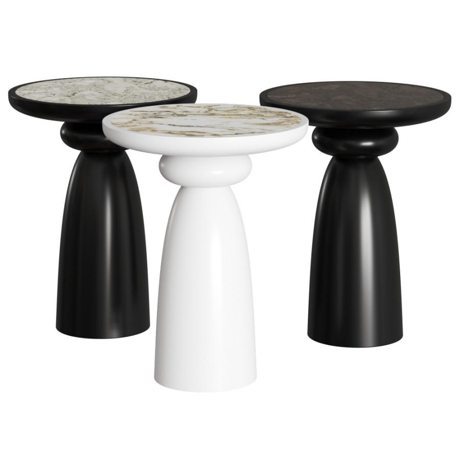 Hamilton Conte Paris Thea Coffee Tables 3D Model for VRay, Corona | CGMood