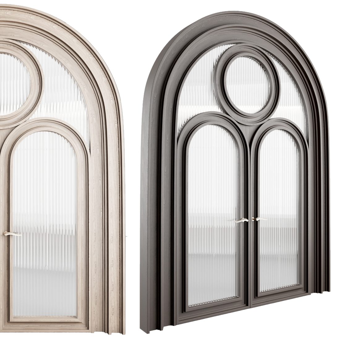 Arched Door 3D Model for Corona | CGMood