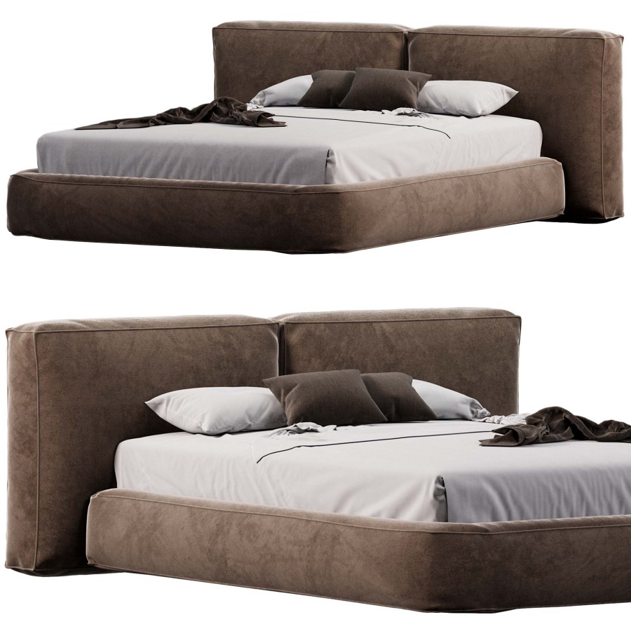 Fluff Bed By Bonaldo 3D Model for Corona | CGMood