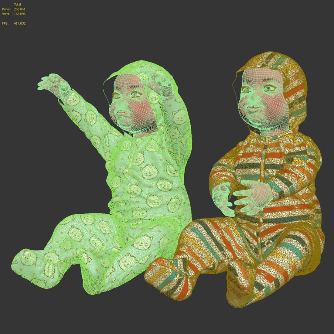 Child 3D Model for VRay | CGMood