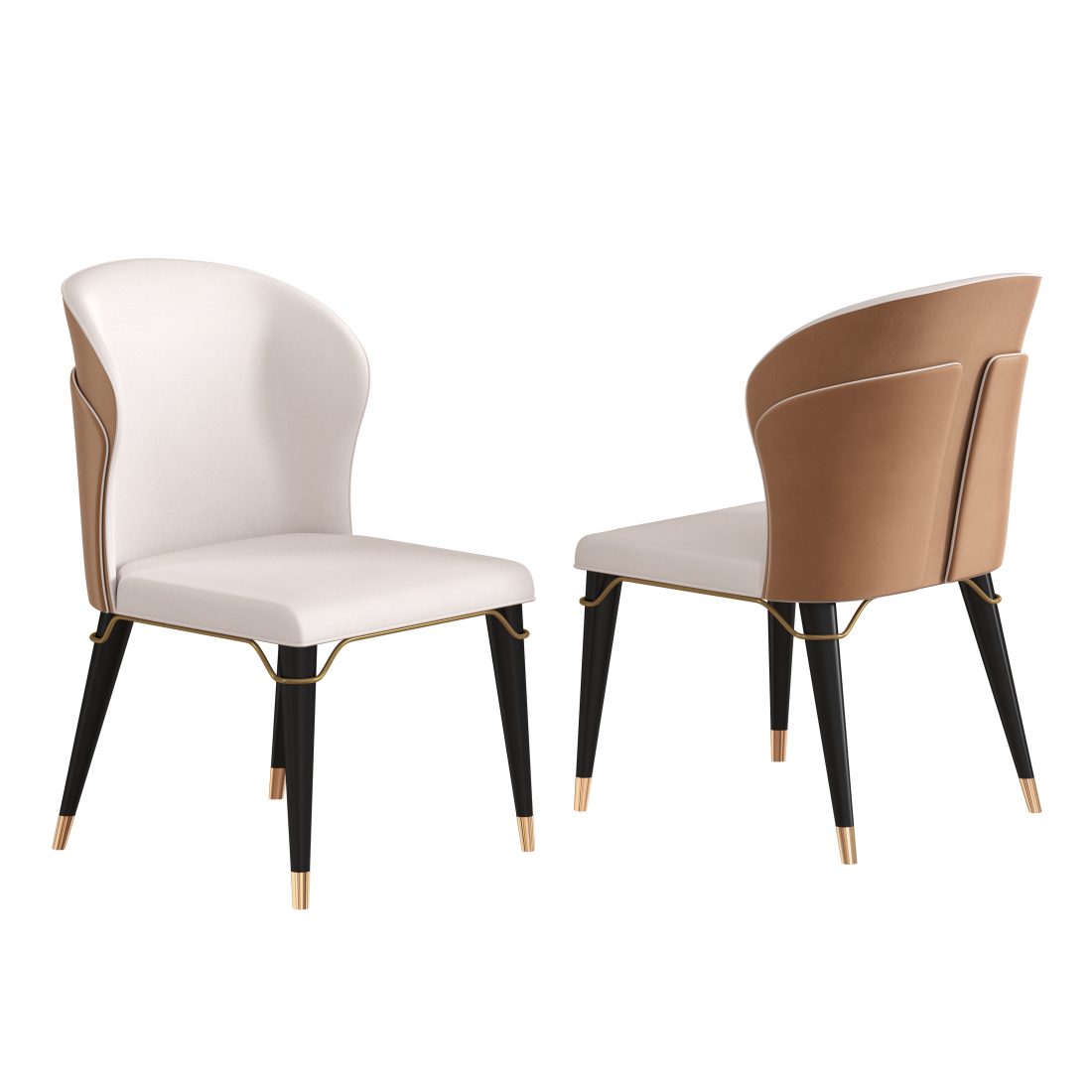 Modern Dining Chair Povison 3D Model for VRay, Corona | CGMood