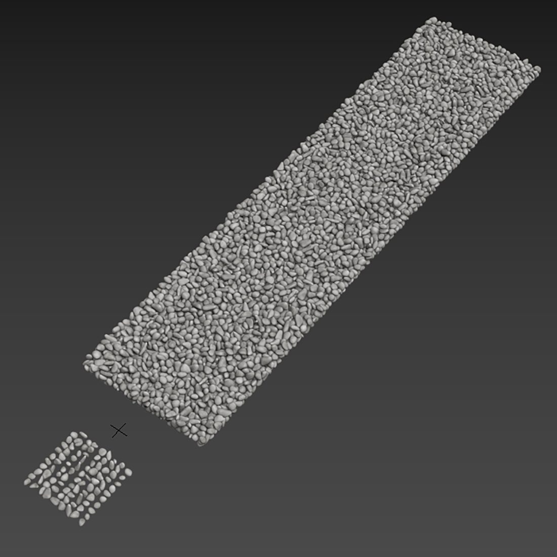 Pebble N29 3D Model for VRay, Corona | CGMood
