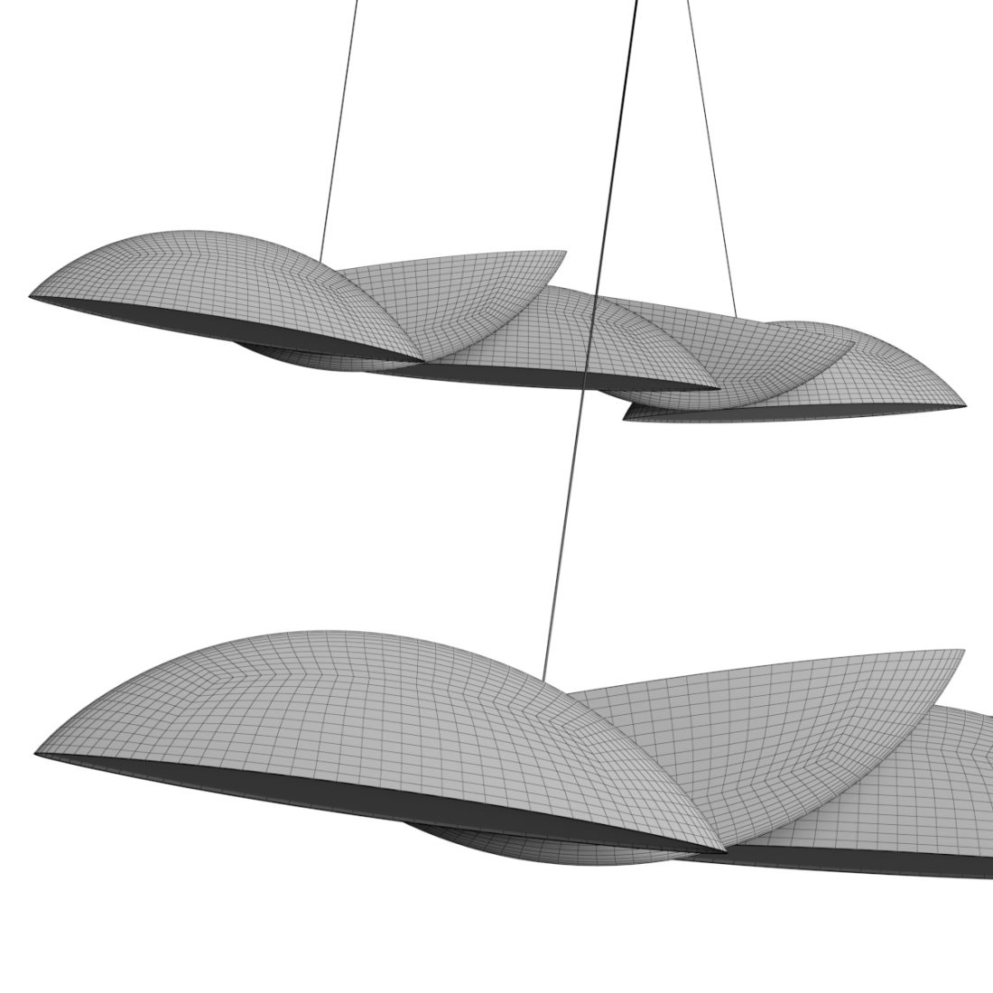 Modern Forms Sydney Pendant Lamp - 3D Model for VRay, Corona