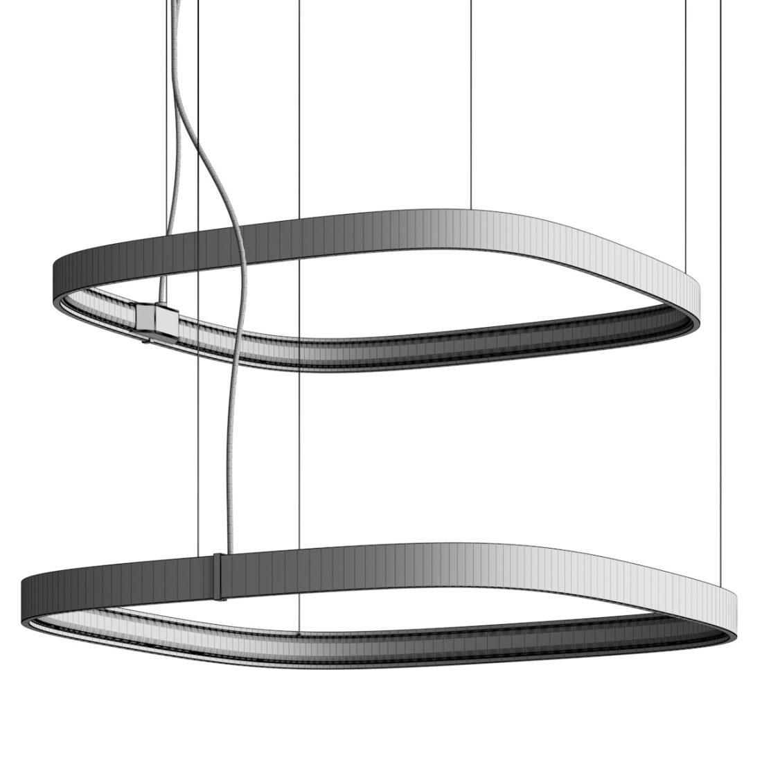 Cosmo Long Pendant Lamp 3D Model for VRay, Corona | CGMood