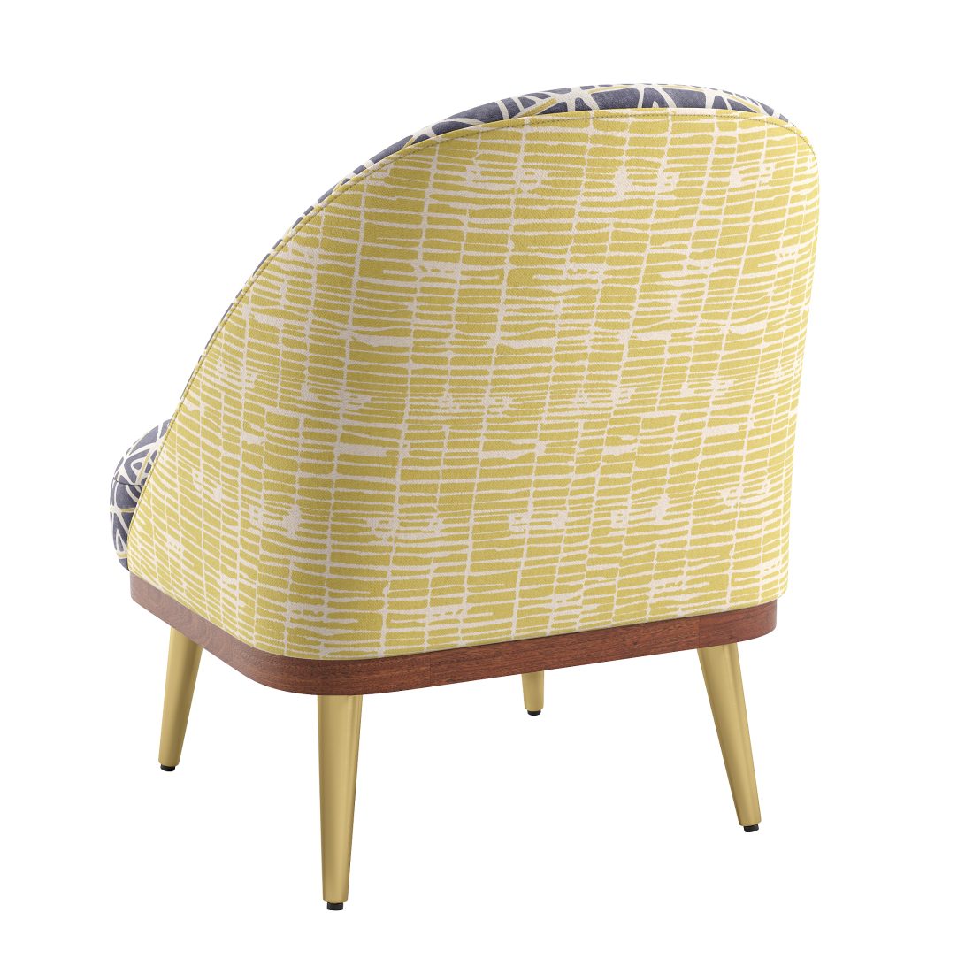 Nicole Crowder Mixed Print Marie Upholstered Chair - 3D Model for Corona