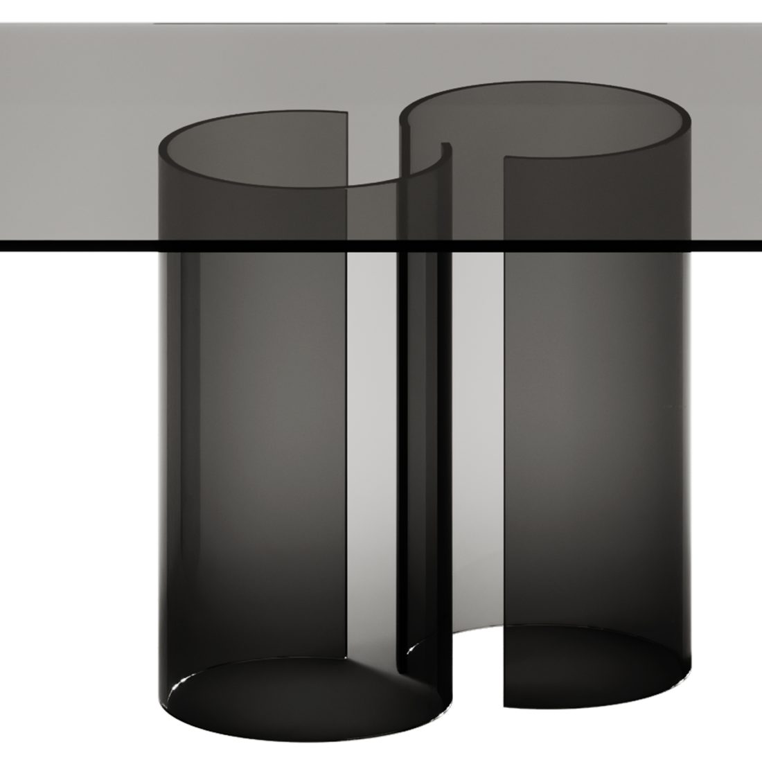 Fiam Italia Luxor Glass Table 3D Model for Corona | CGMood