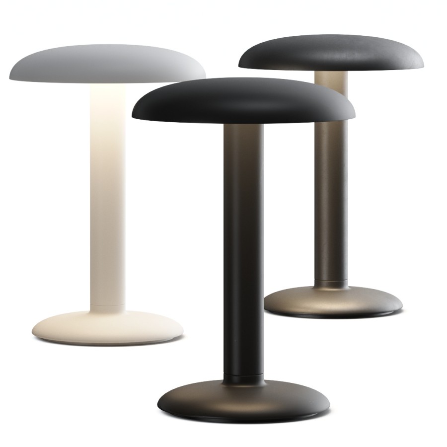 Flos Gustave Residential Portable Lamp - 3D Model for VRay, Corona