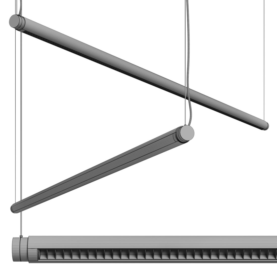 Hay Factor Linear Pendnat Lamp 3D Model for VRay, Corona | CGMood
