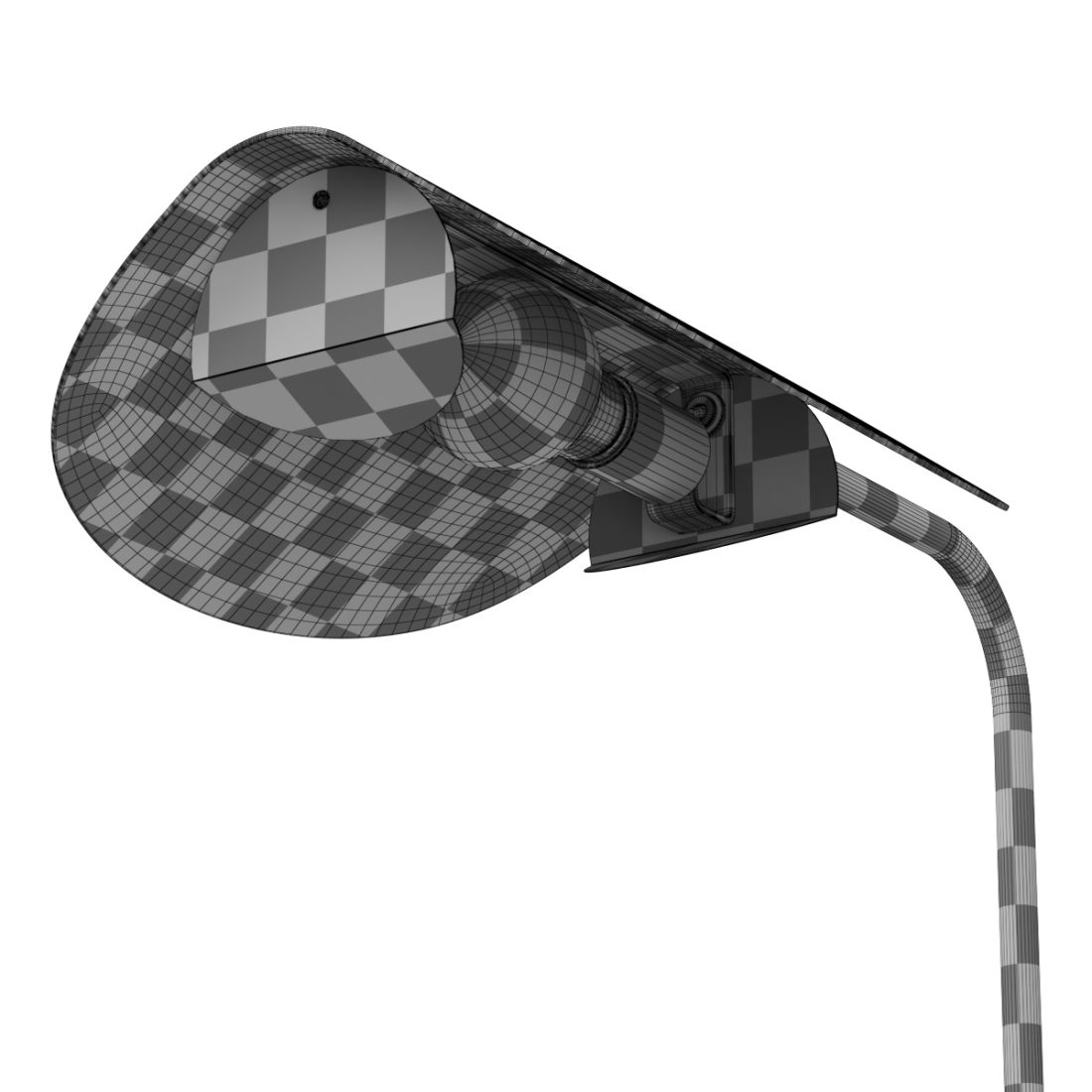 Menu Wing Table Lamp - 3D Model for VRay, Corona