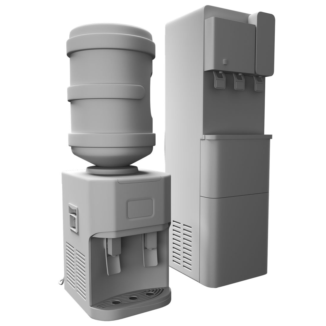 Cooler Hotfrost \ Hotfrost V25l \ Hotfrost D115 - 3D Model for VRay, Corona