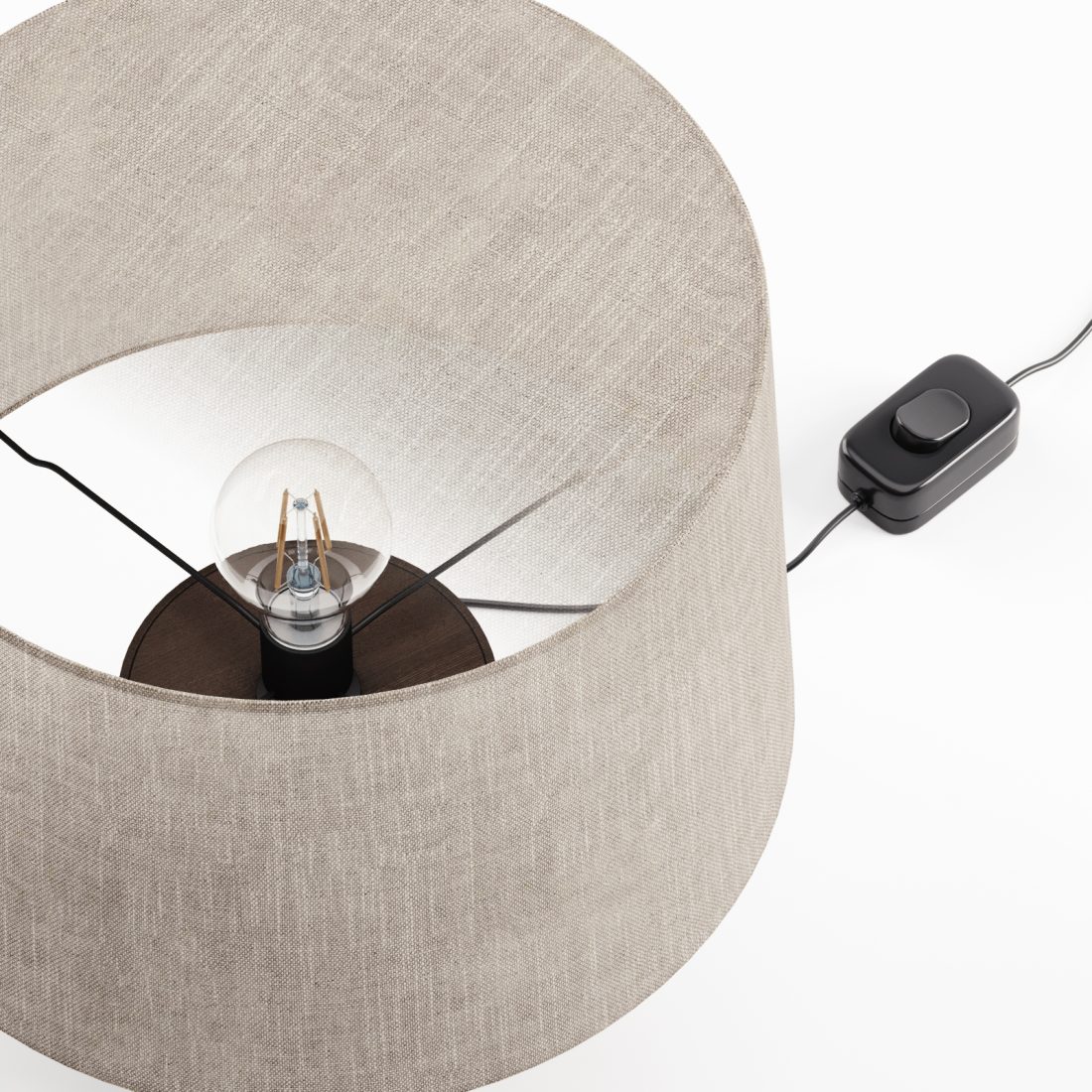 Eclipse Table Lamp H39.5cm By Ferm Living - 3D Model for Corona