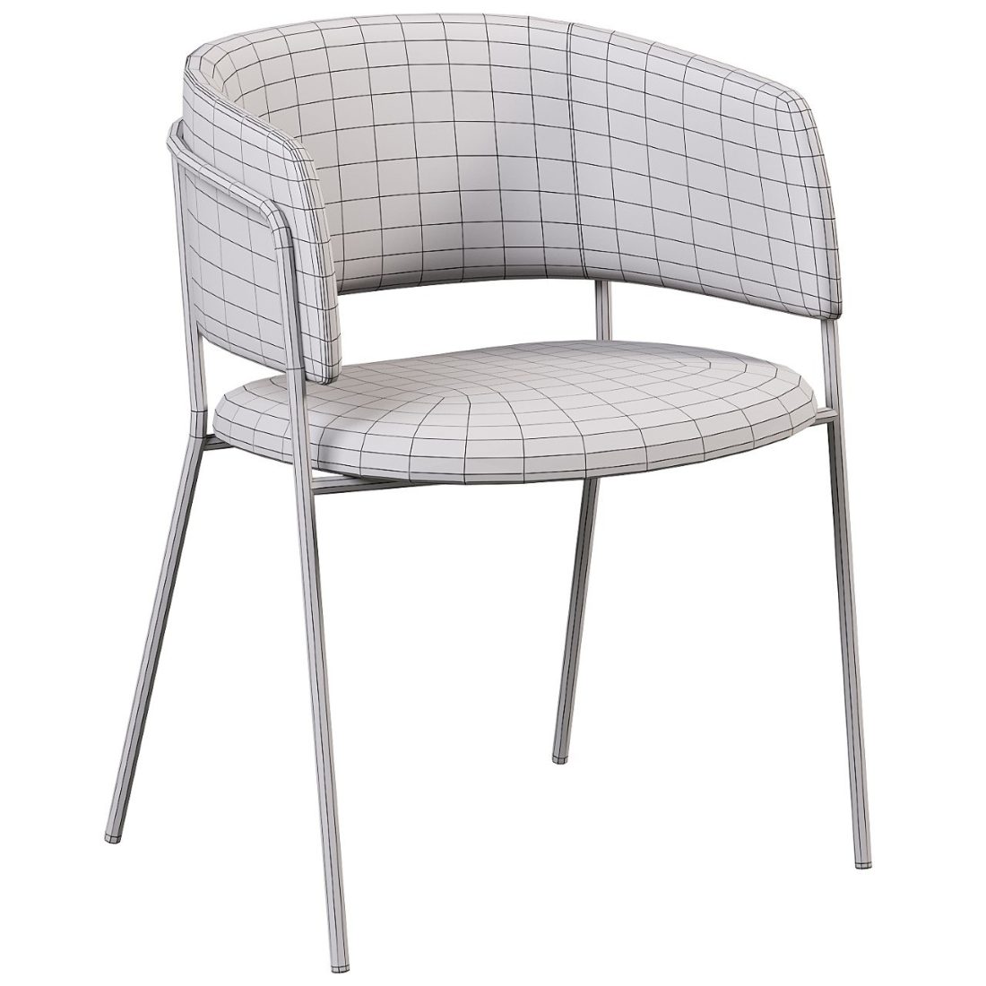 Chair Stoolgroup - 3D Model for Corona