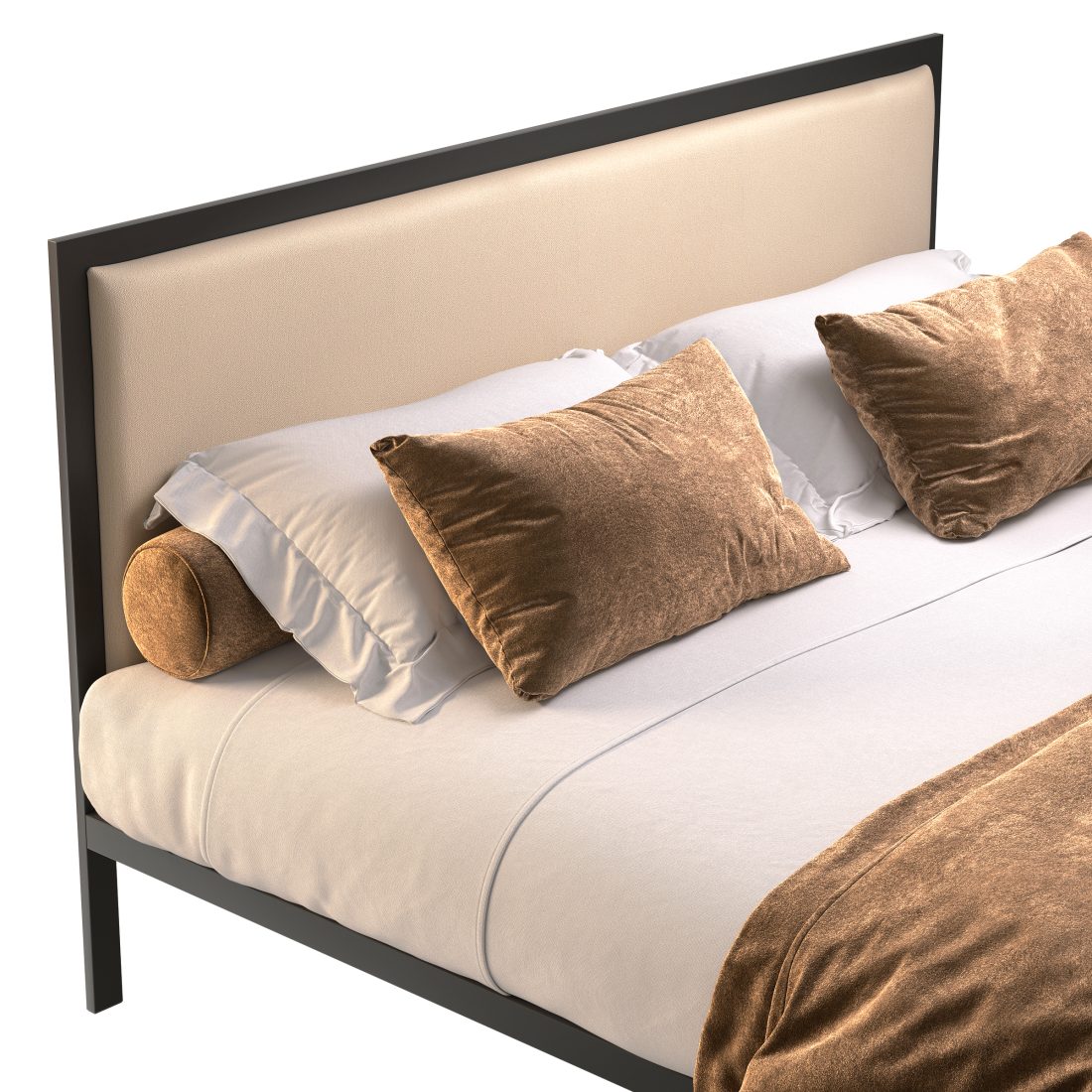 Zipcode Design Aquavia Platform Bed - 3D Model for Corona