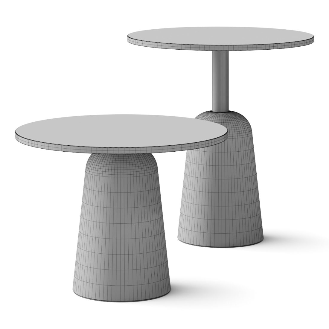 Normann Copenhagen Turn Coffee Table - 3D Model for VRay, Corona