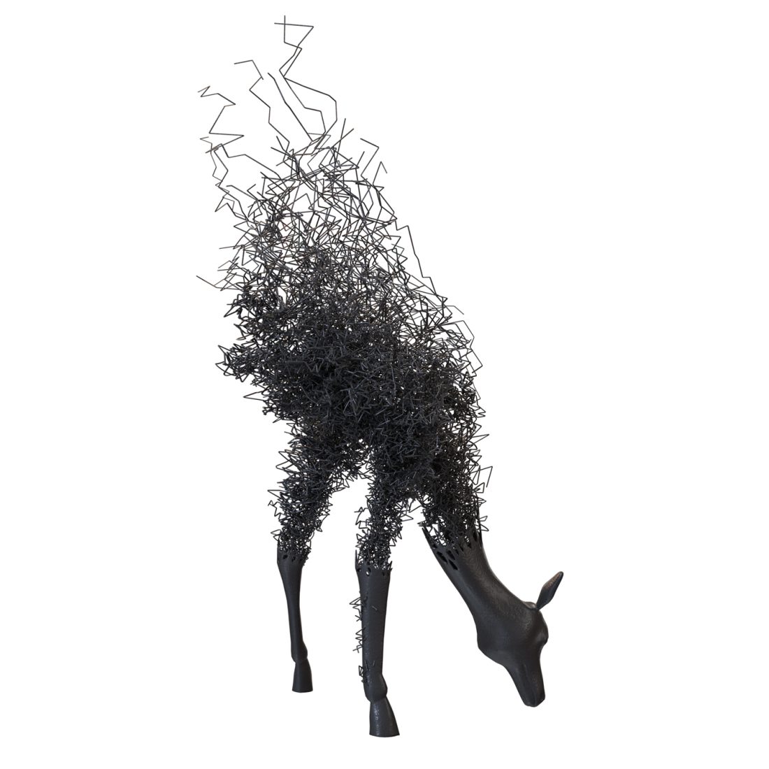 Modern Sculpture Tomohiro Inaba 2 3D Model for VRay | CGMood