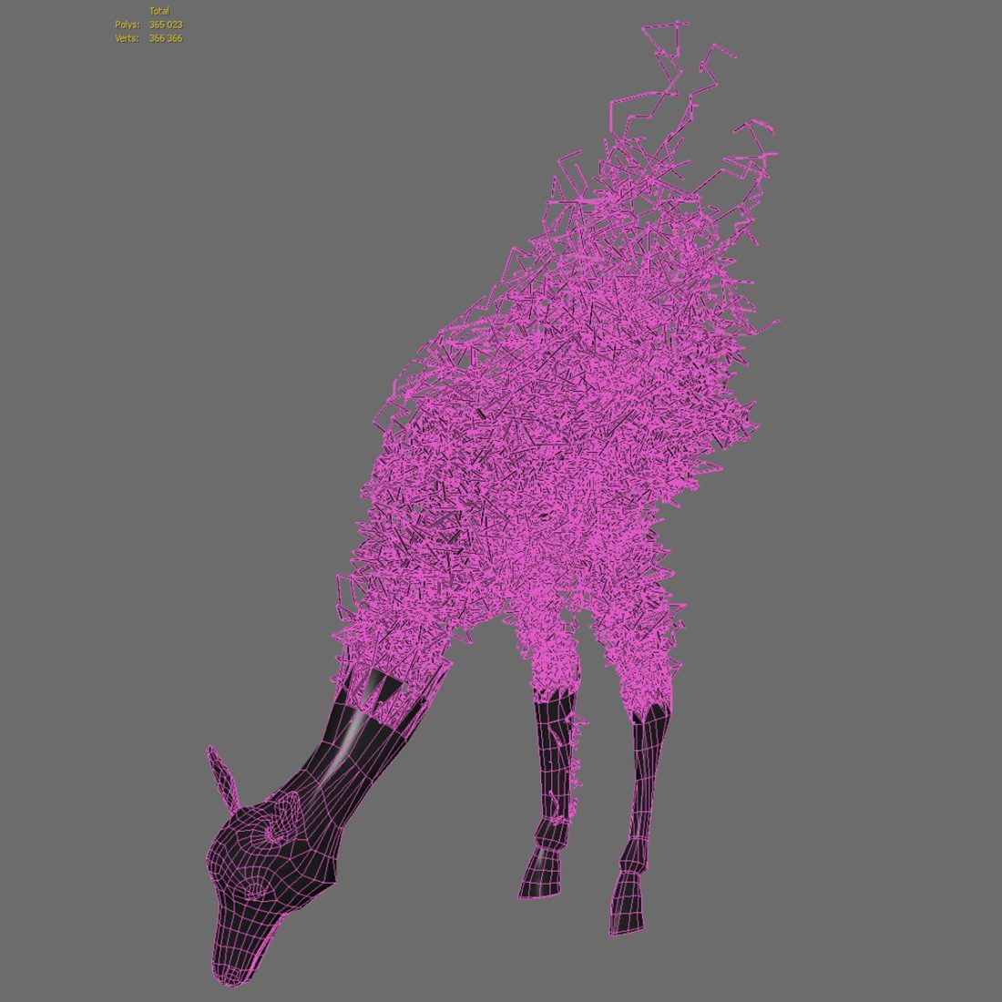 Modern Sculpture Tomohiro Inaba 2 3D Model for VRay | CGMood